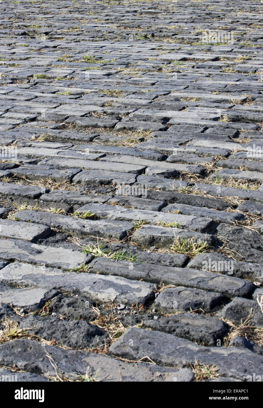 Stone age for centuries to ancient cobbled square Stock Photo - Alamy