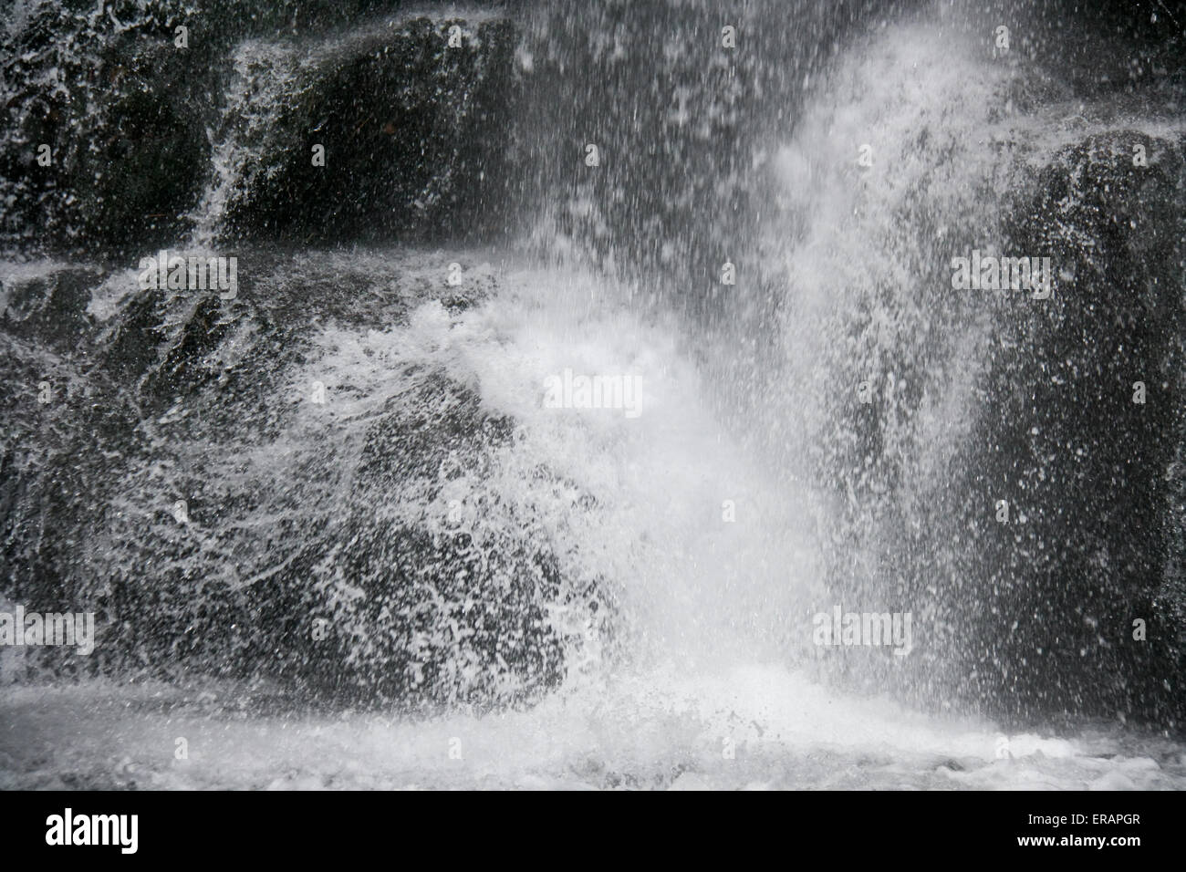 Beautiful sight - falling water falls Stock Photo - Alamy