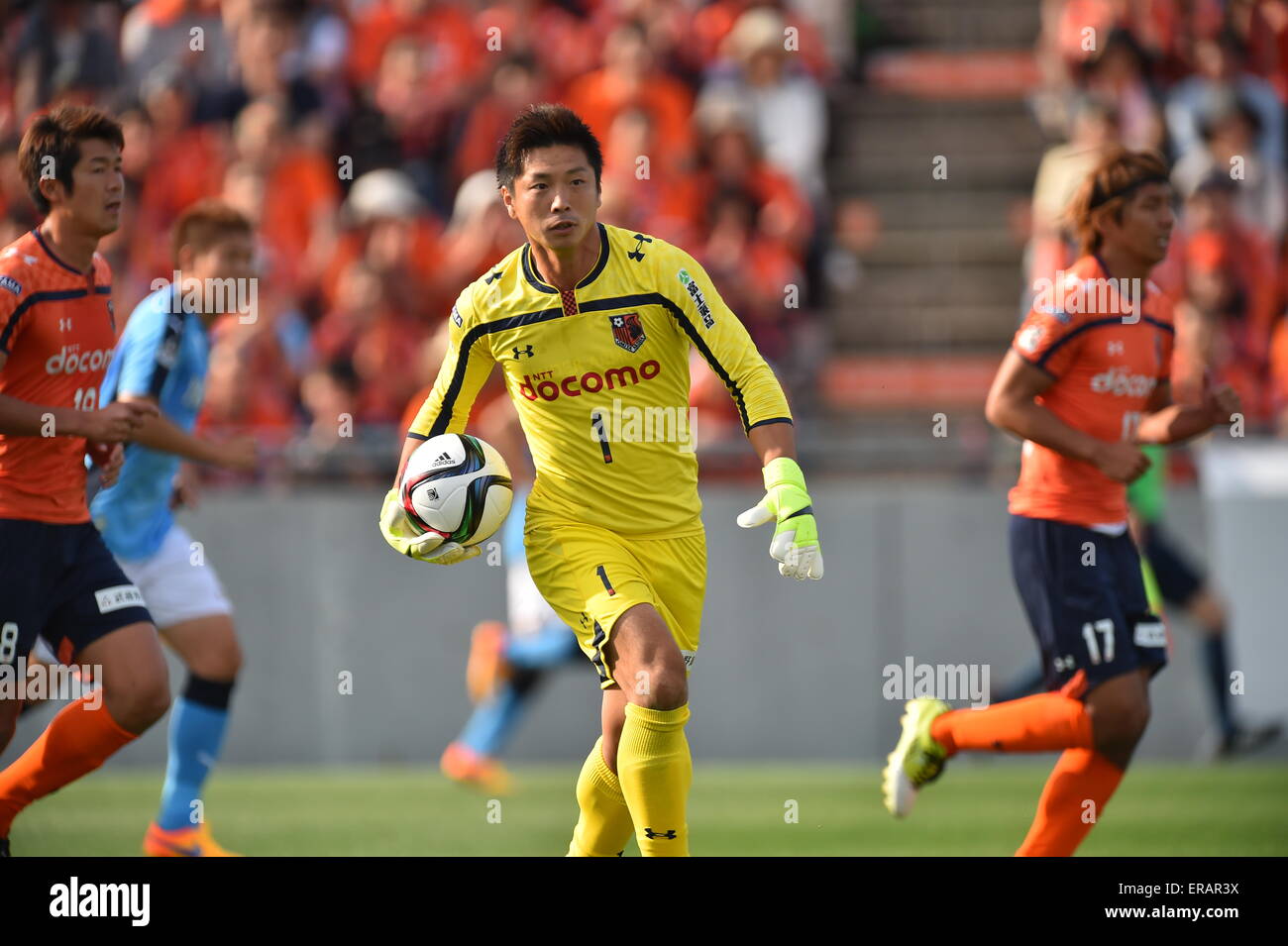Saitama, Japan. 17th May, 2015. Nobuhiro Kato (Ardija) Football/Soccer ...