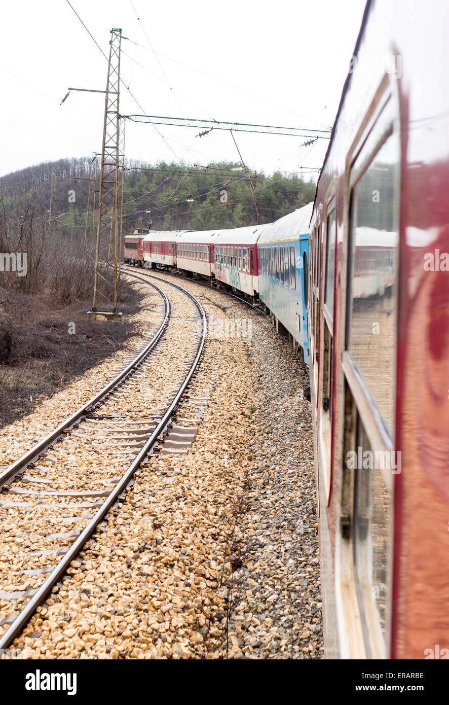 Fast moving train hi-res stock photography and images - Alamy