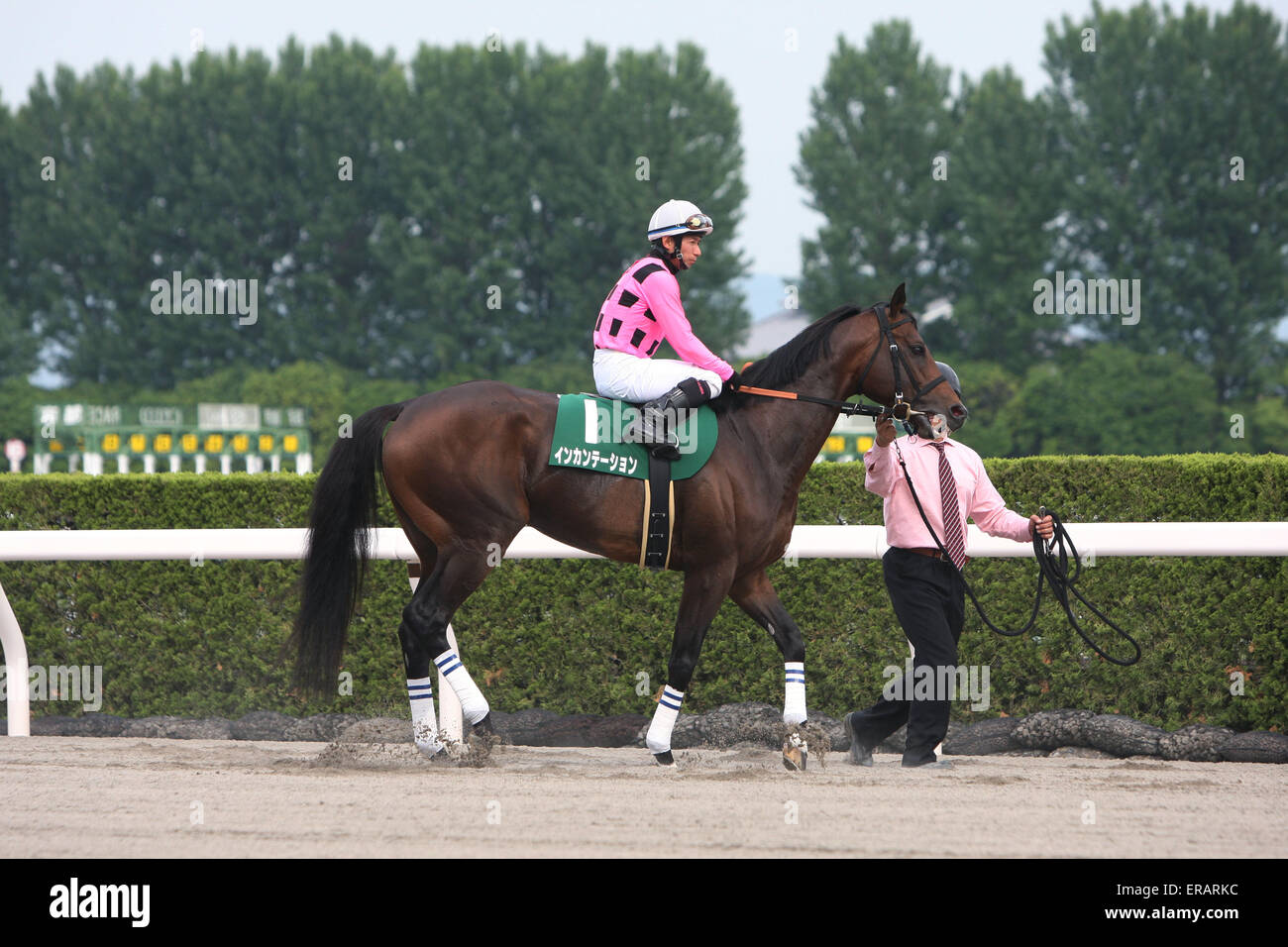 Kyoto, Japan. 23rd May, 2015. Incantation (Hiroyuki Uchida) Horse ...