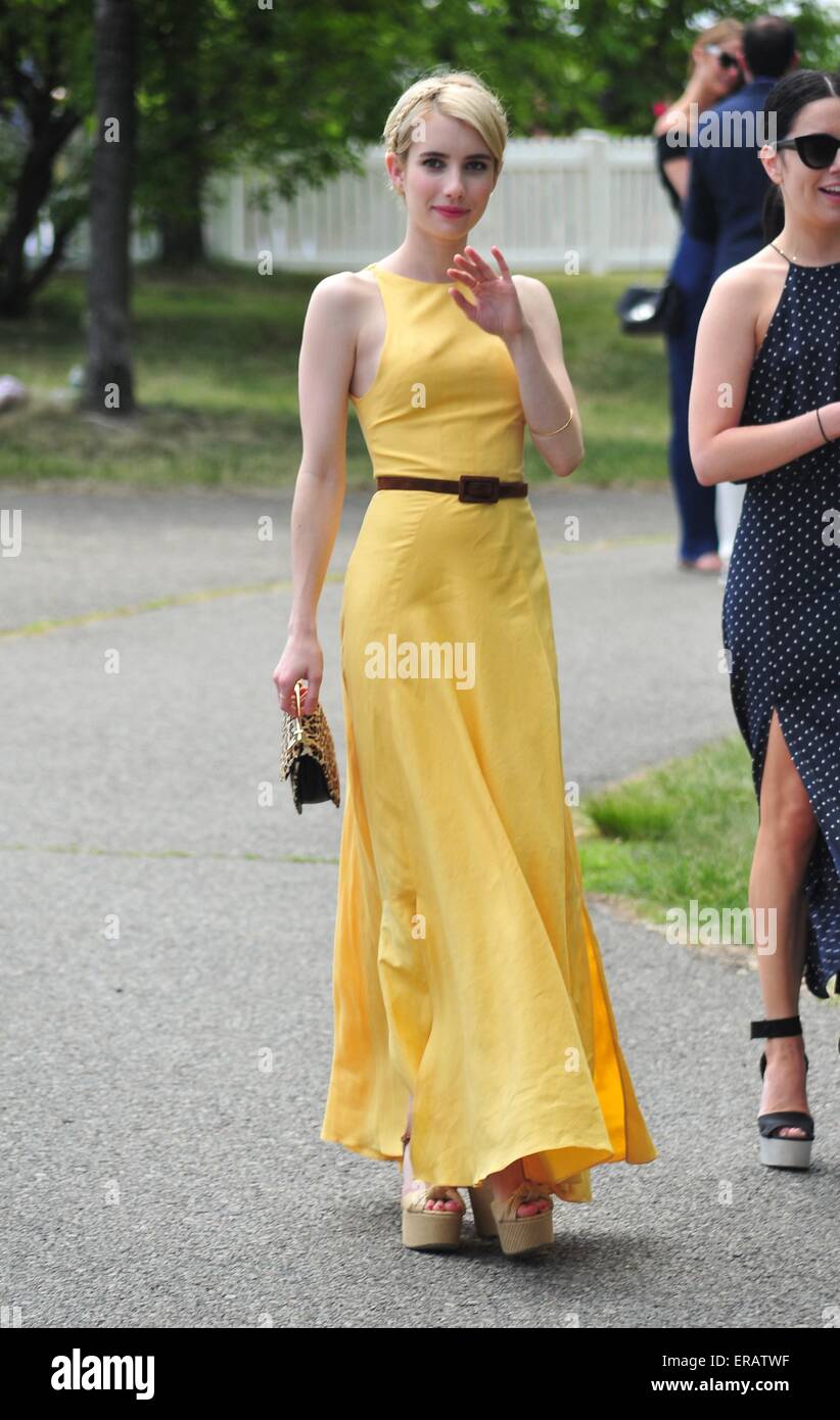 Jersey City, New Jersey, USA. 30th May, 2015. Emma Roberts in ...