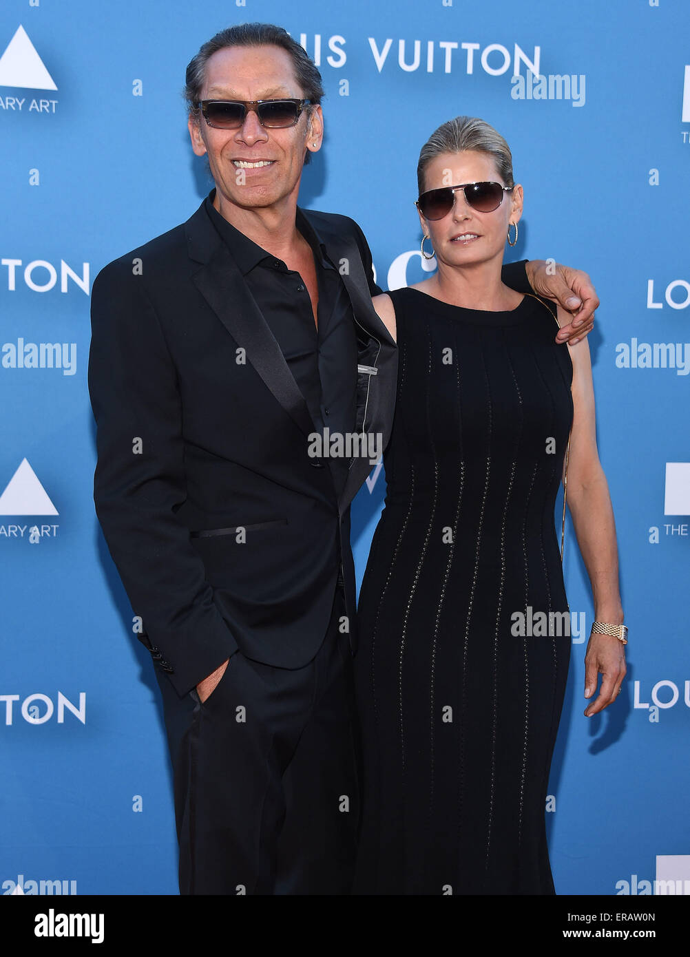 Los Angeles, California, USA. 30th May, 2015. Alex Van Halen & Stine ...