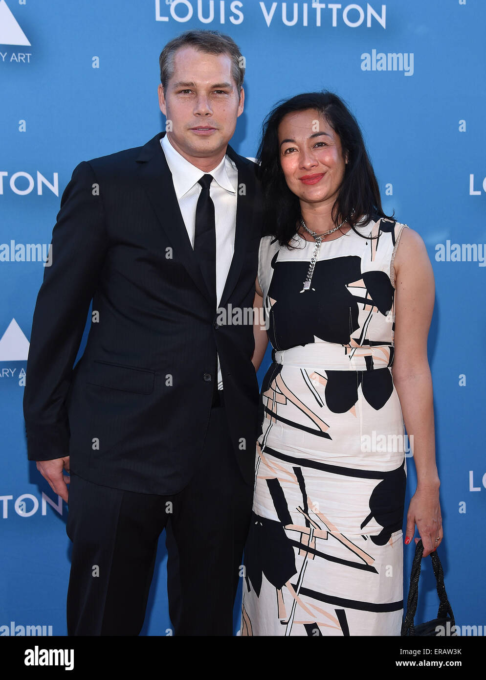 Los Angeles, California, USA. 30th May, 2015. Shepard Fairey & Amanda ...