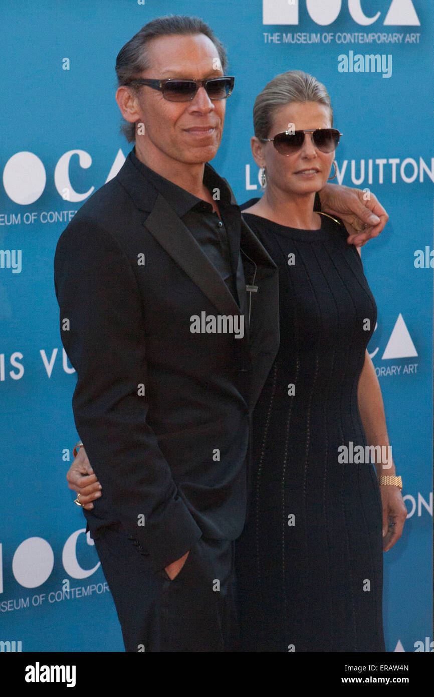 Los Angeles, California, USA. 30th May, 2015. Alex Van Halen and Stine ...
