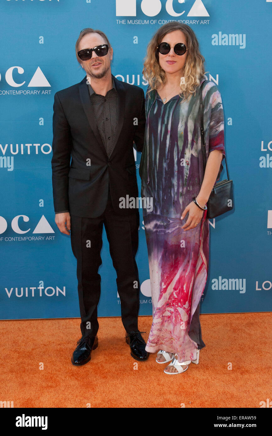 Los Angeles, California, USA. 30th May, 2015. Sterling Ruby, Melanie ...