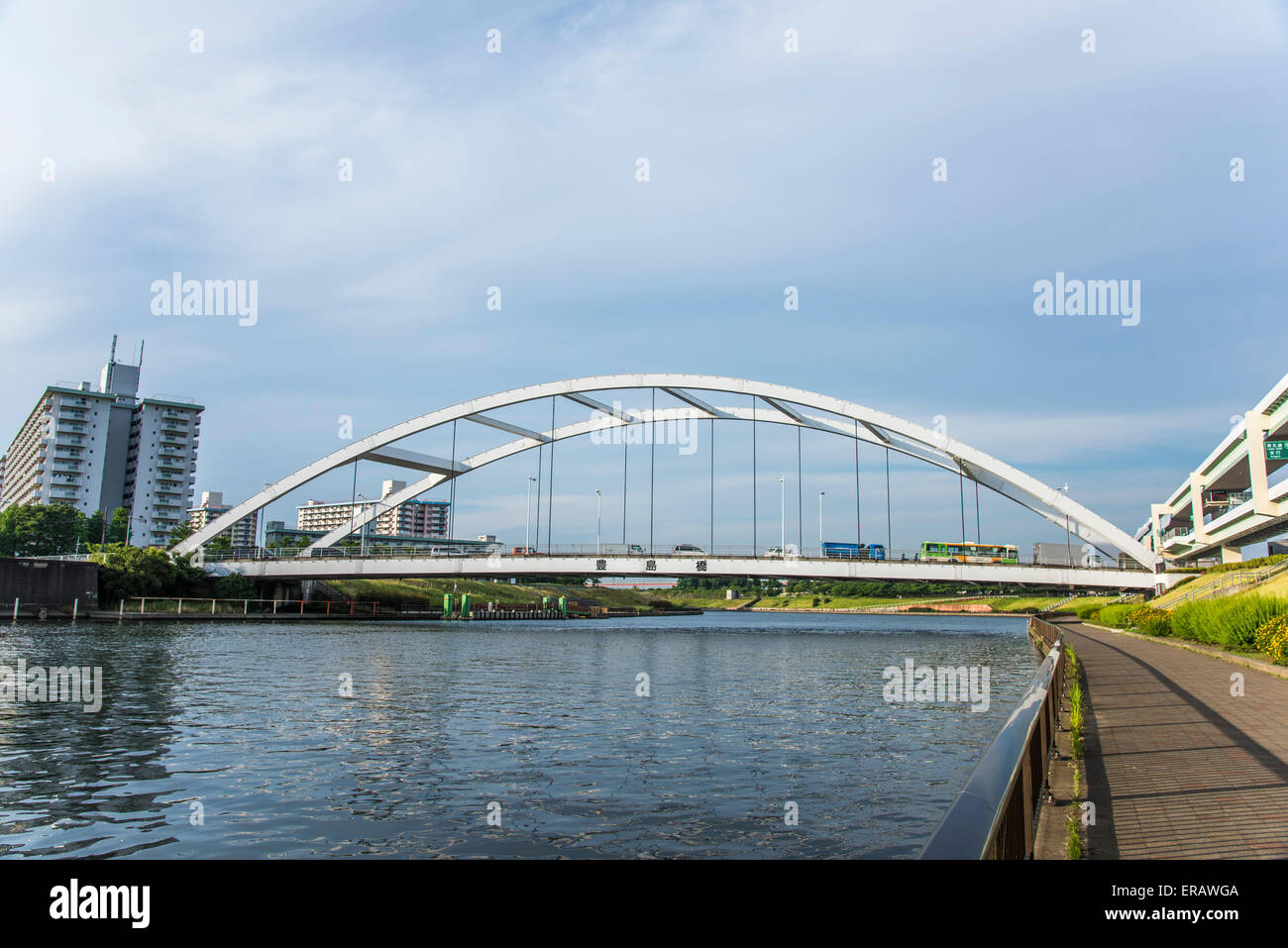 Toyoshimabashi Bridge,Sumida River,Tokyo,Japan Stock Photo - Alamy