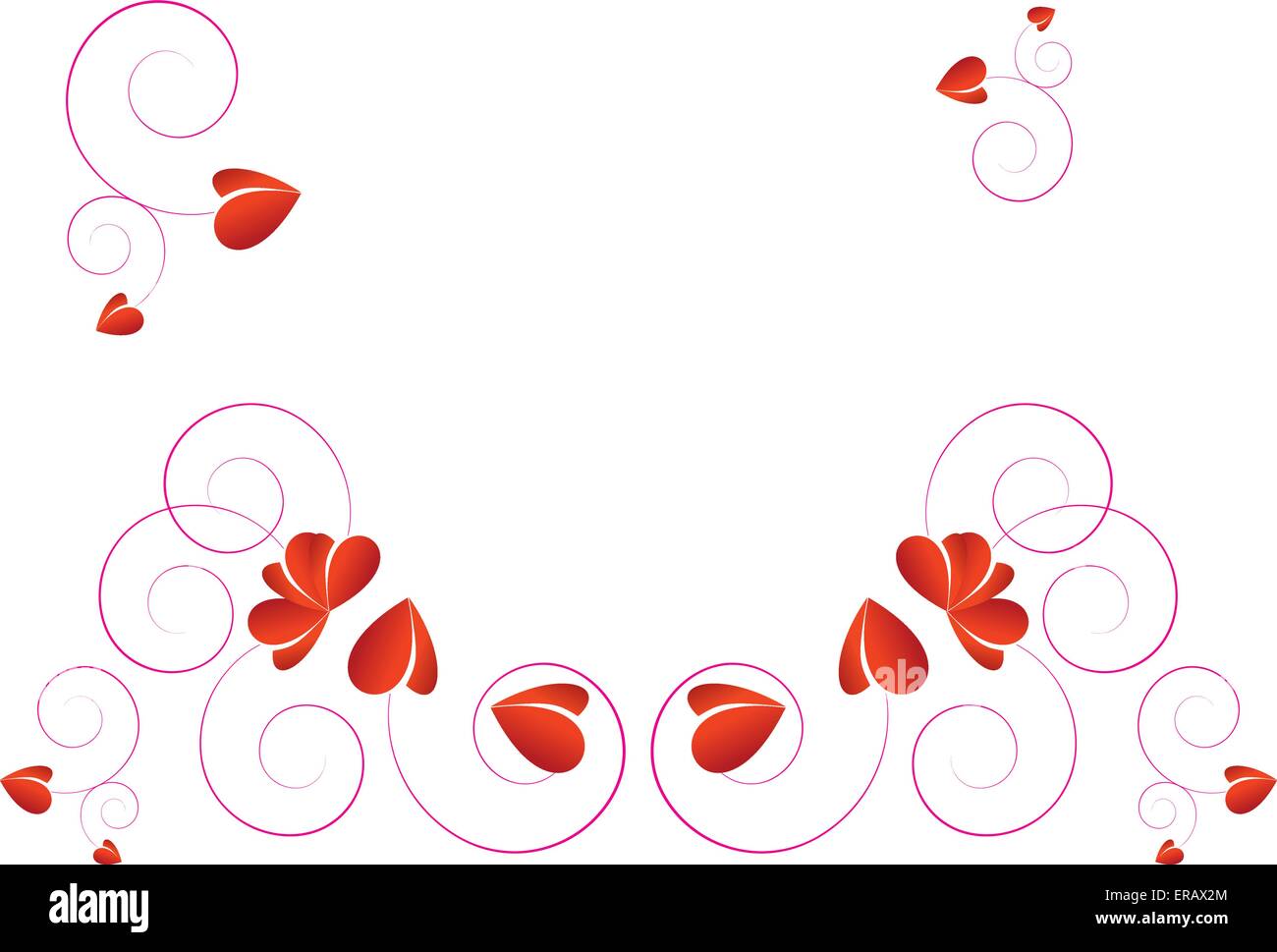 vector artistic love design wave background Stock Vector Image & Art ...