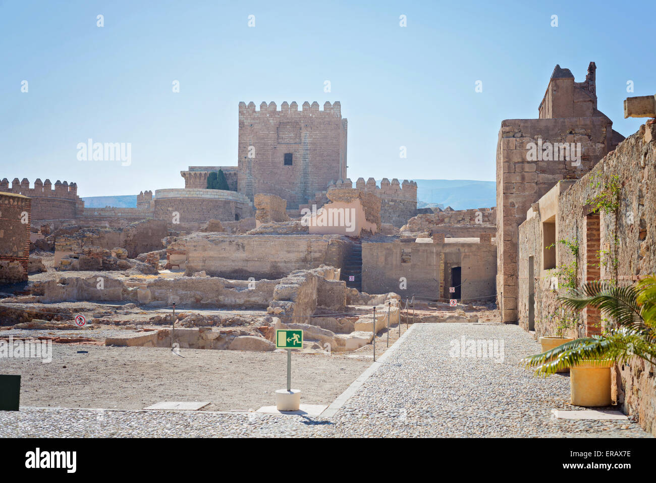 Moorish Castle, Almeria, Andalusia, Spain Stock Photo - Alamy