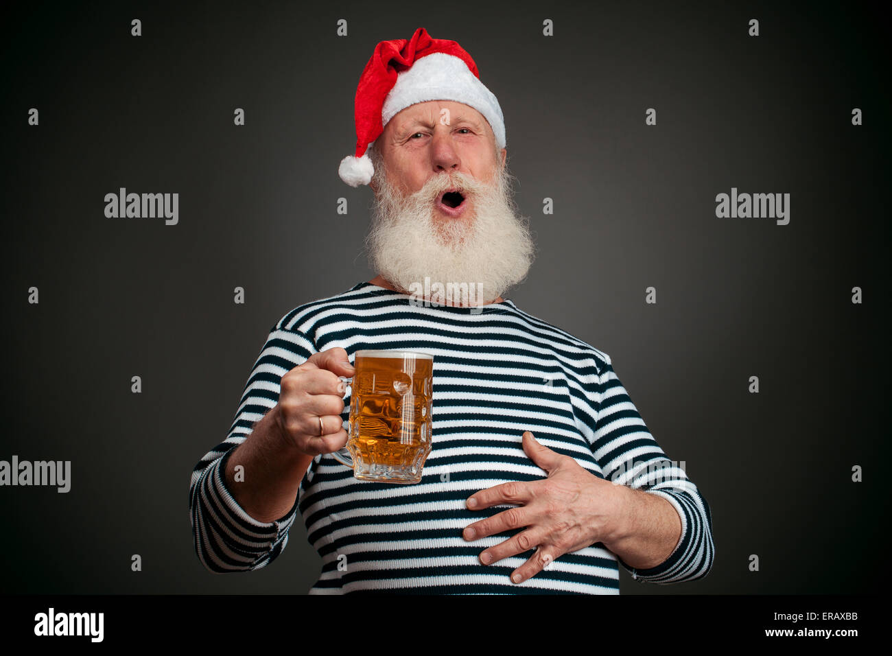 Handsome sailor isolated. Seaman Stock Photo - Alamy