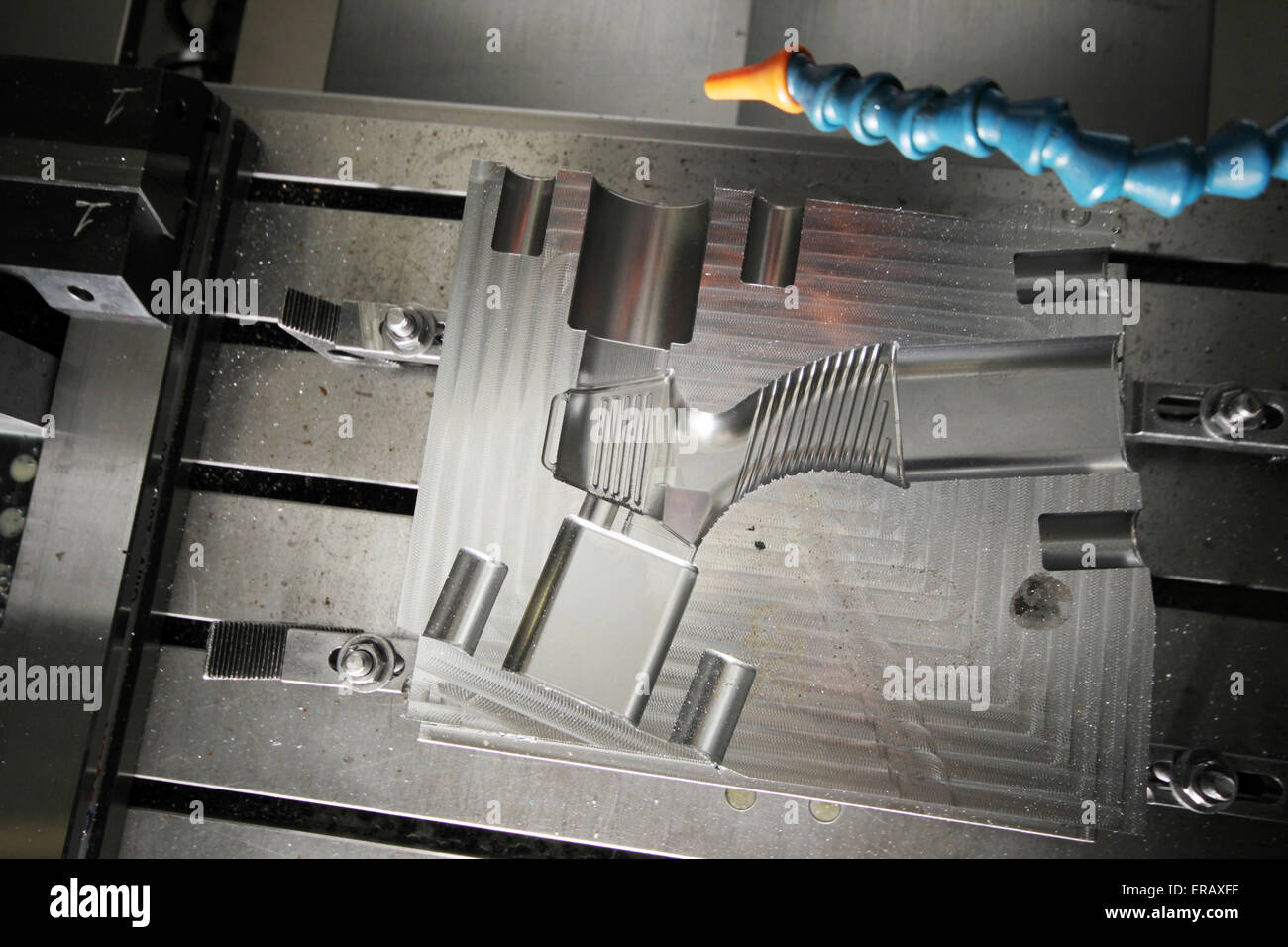 CNC lathe processing Stock Photo - Alamy