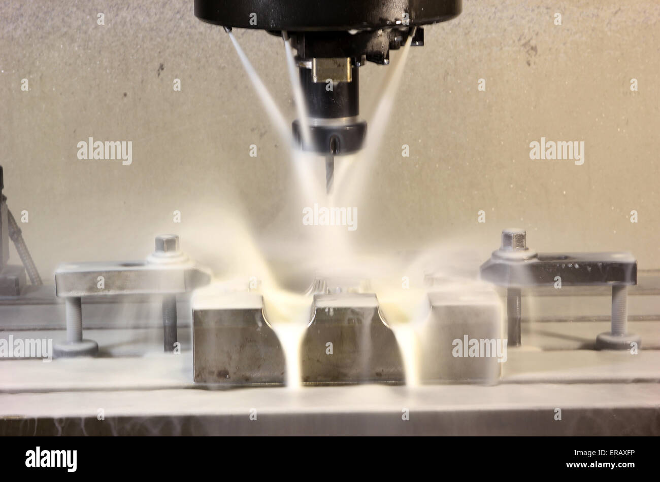 CNC lathe processing Stock Photo - Alamy