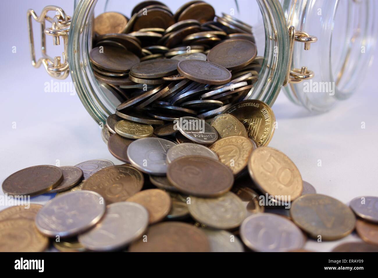 Silver spill hi-res stock photography and images - Alamy