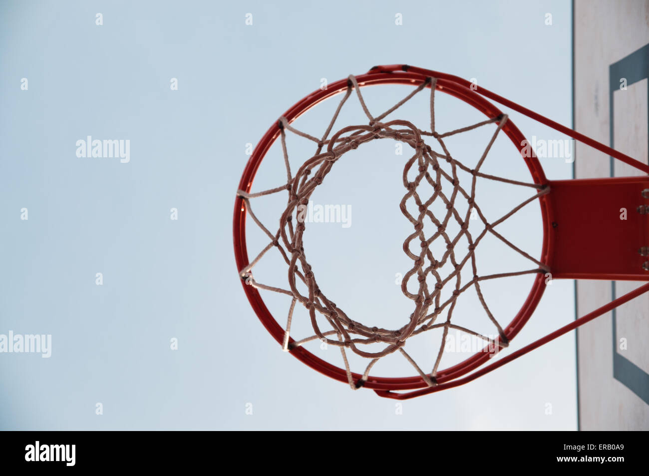 Under the hoop Stock Photo - Alamy