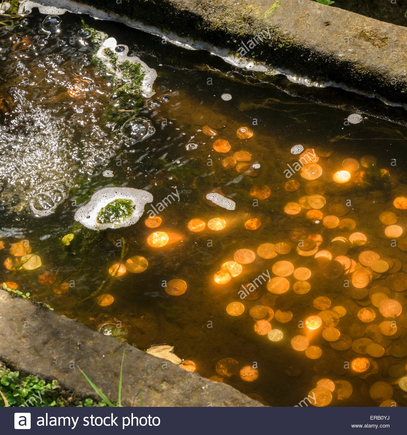 Wishing Well Coins High Resolution Stock Photography and Images - Alamy