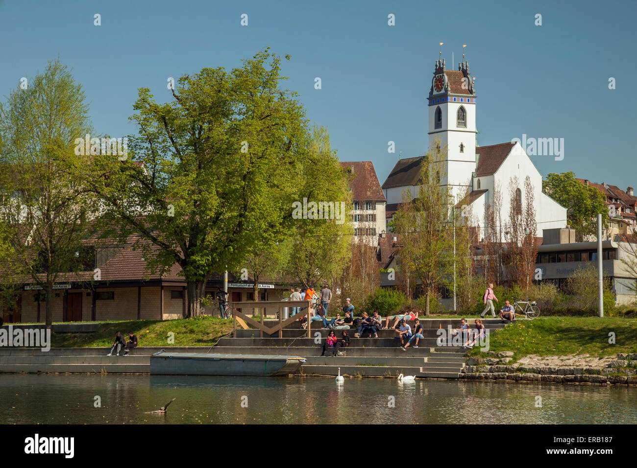 Old town aarau aargau switzerland hi-res stock photography and images ...