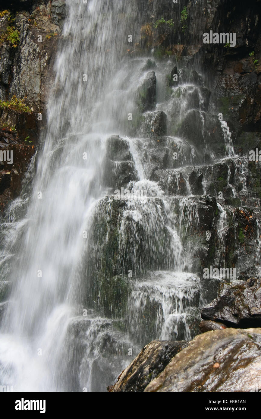 Beautiful sight - falling water falls Stock Photo - Alamy