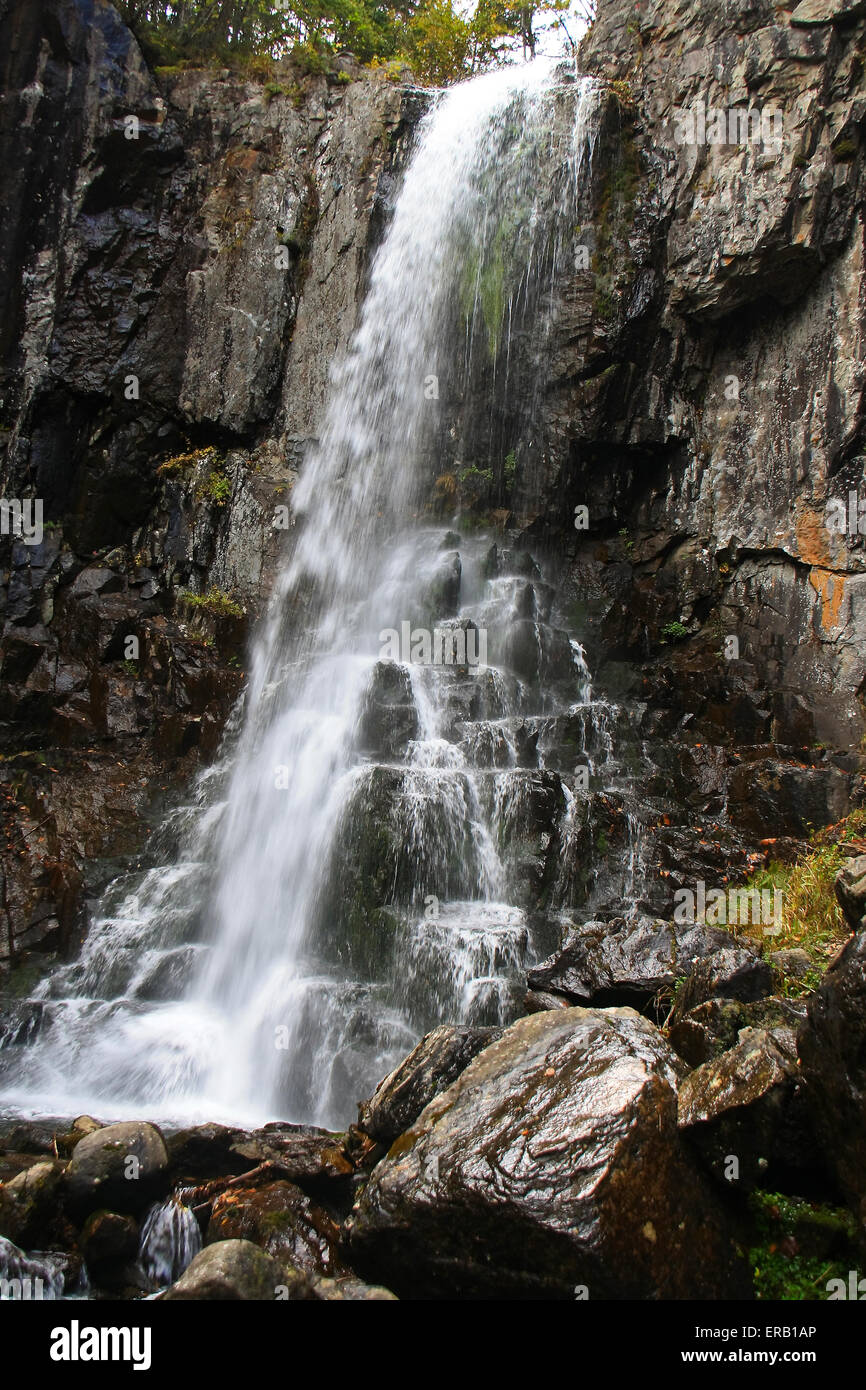 Beautiful sight - falling water falls Stock Photo - Alamy