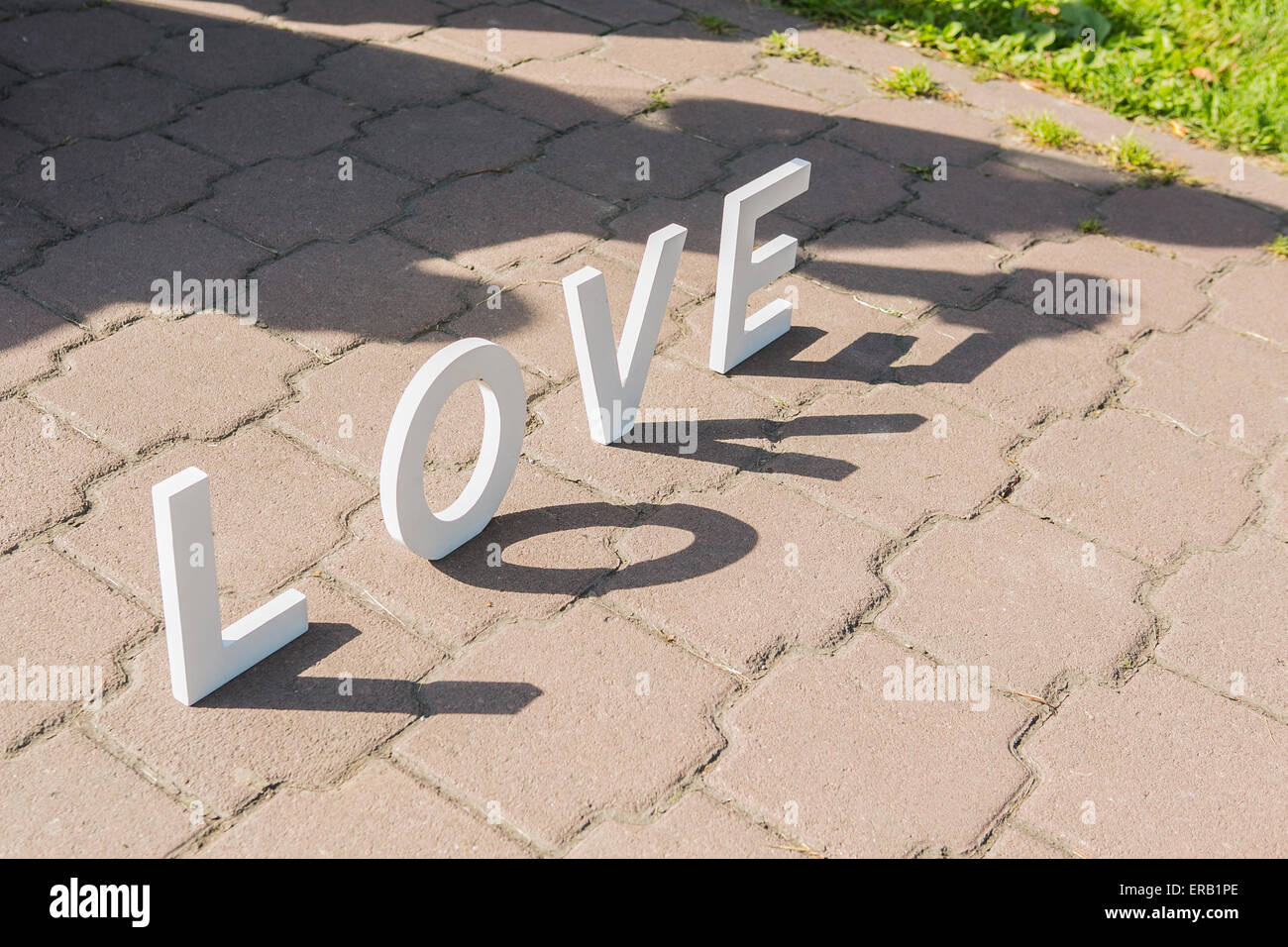Shadows of love couple Stock Photo - Alamy