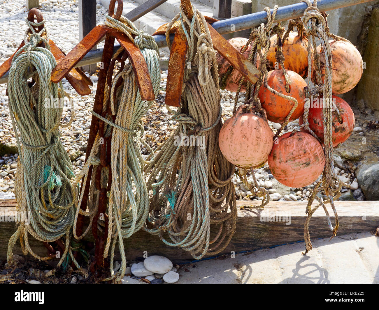 Fishing ropes and floats hi-res stock photography and images - Alamy
