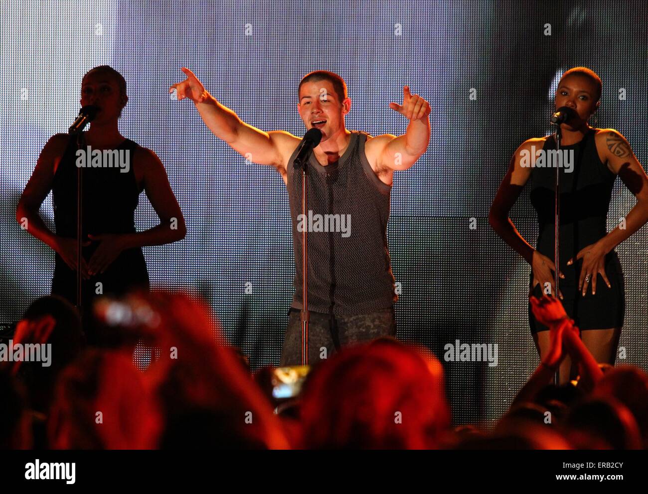 Las Vegas, NV, USA. 30th May, 2015. Nick Jonas at arrivals for ...