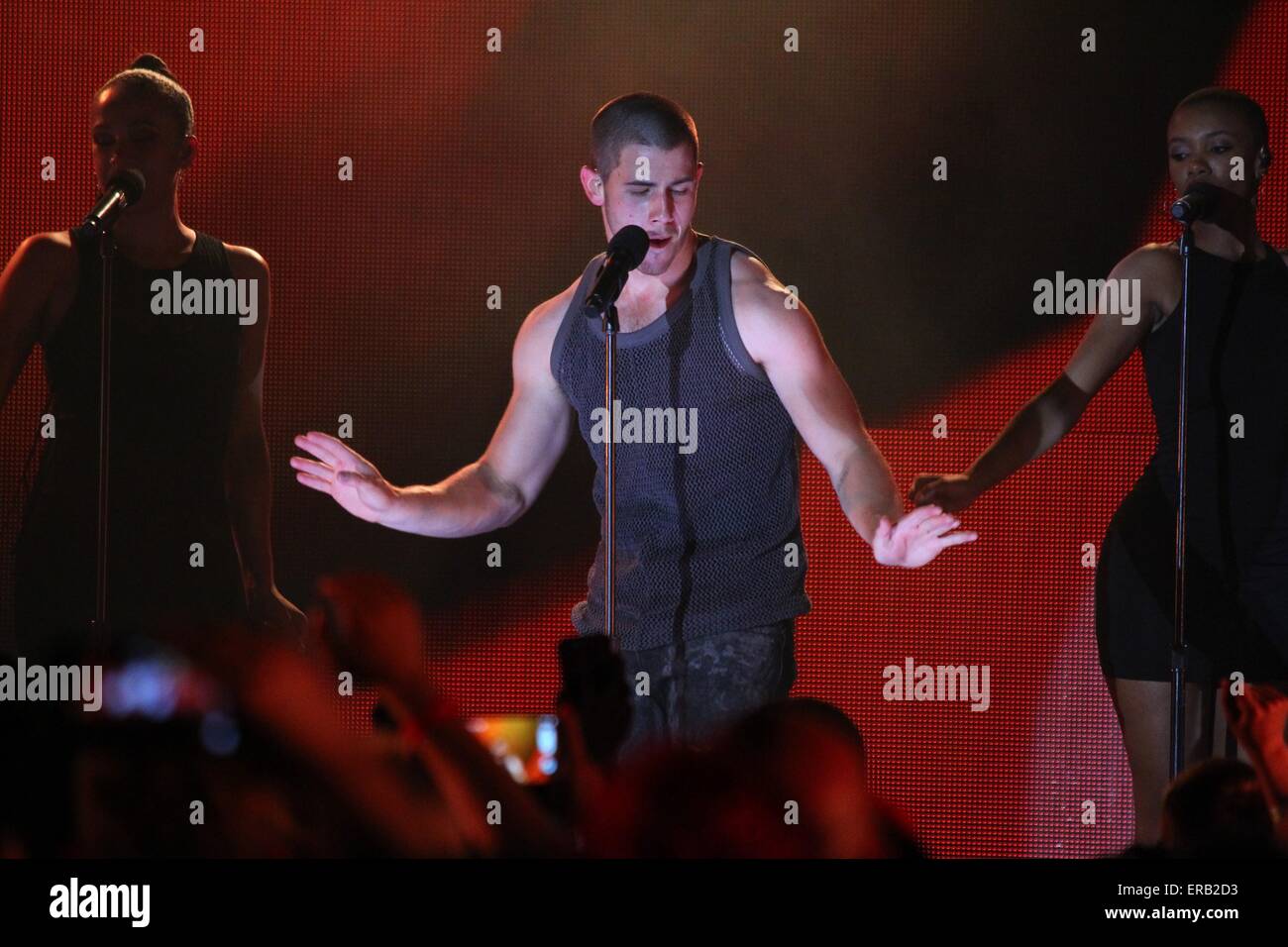 Las Vegas, NV, USA. 30th May, 2015. Nick Jonas at arrivals for ...