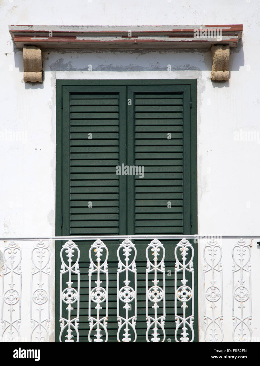 Old window from Bari, Italy Stock Photo - Alamy