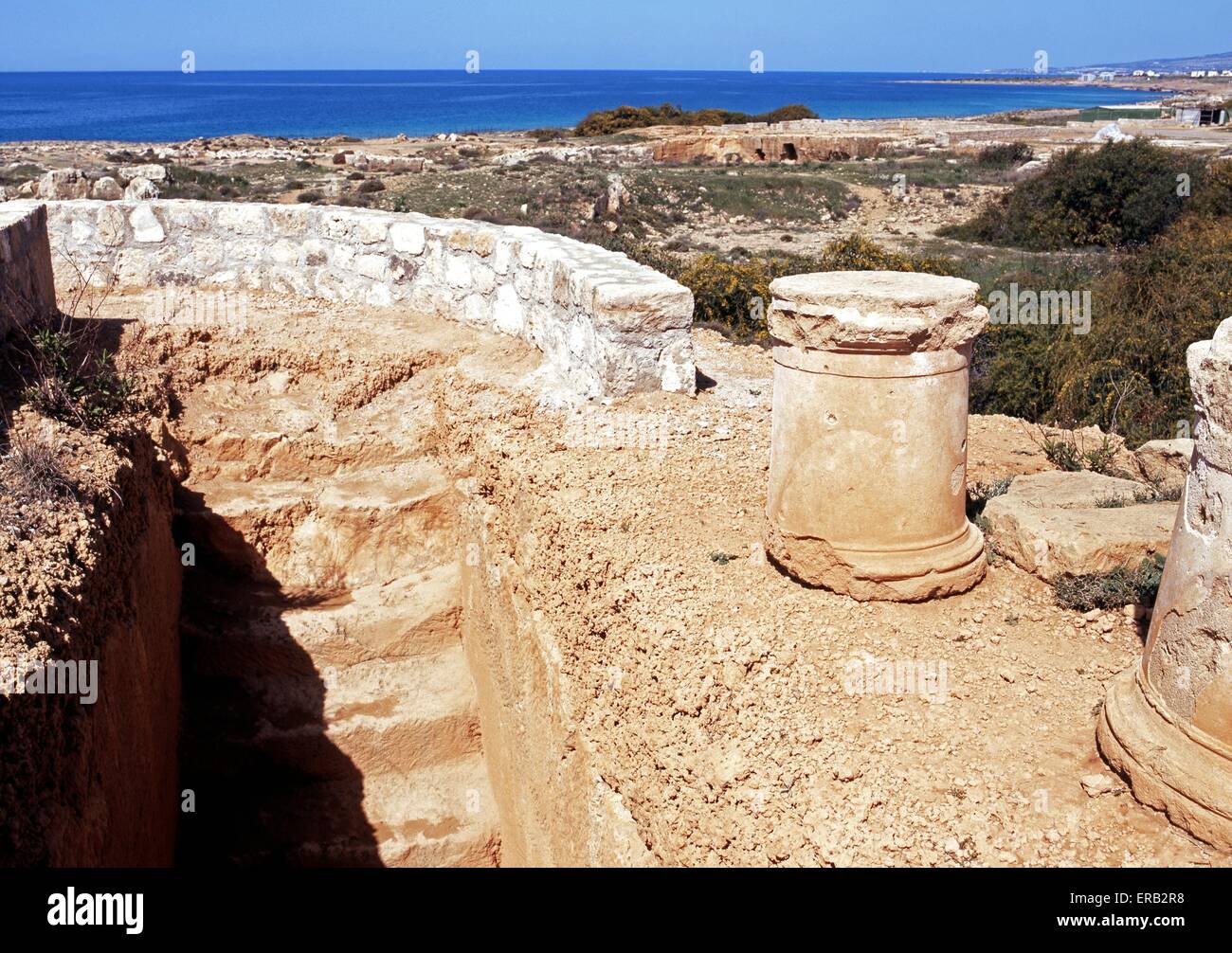 Tombs of the Kings (3rd Century BC), Paphos, Cyprus Stock Photo - Alamy