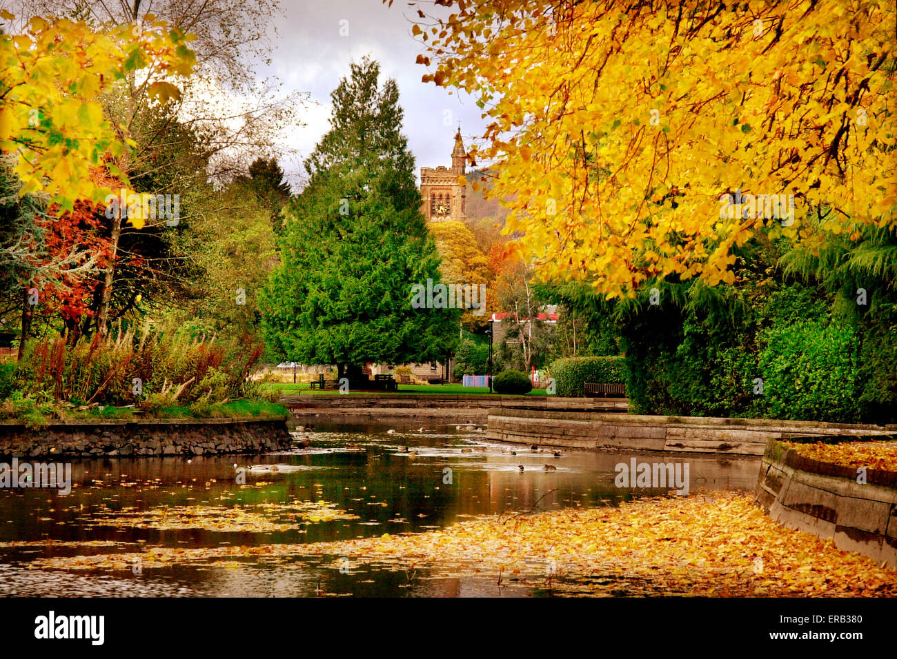 Station Park, Moffat, Dumfries and Galloway, Scotland Stock Photo - Alamy