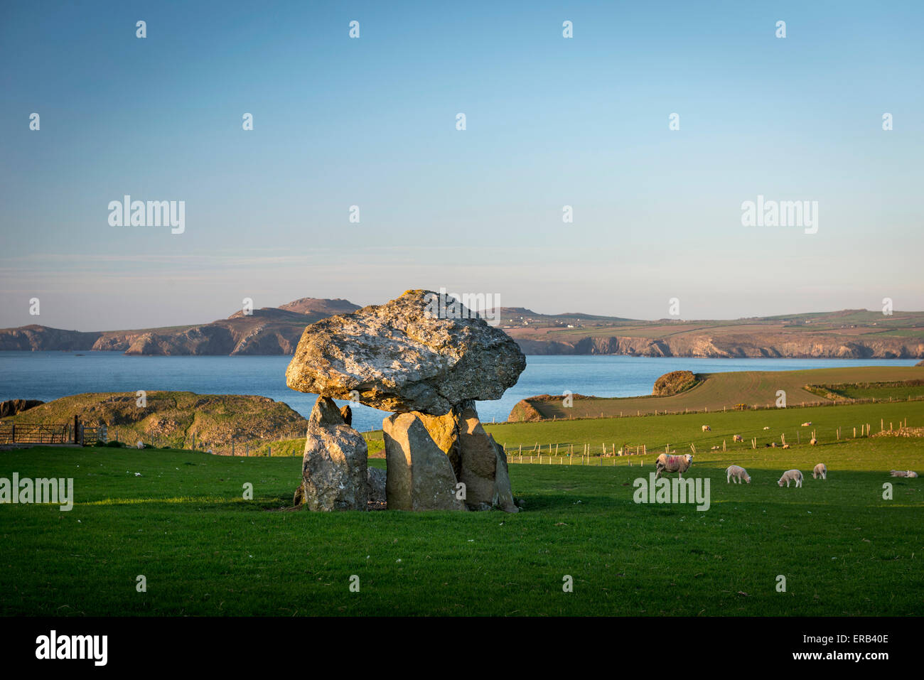 Carreg Samson Neolithic Burial Chamber (Cromlech) near Abercastle ...