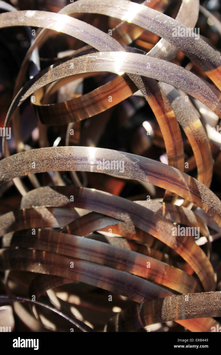 Silver swarf hi-res stock photography and images - Alamy