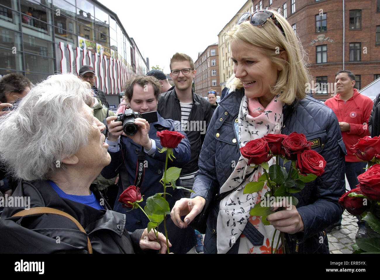 Copenhagen, Denmark. 31st May, 2015. Ms.Helle Thorning-Schmidt Danish ...