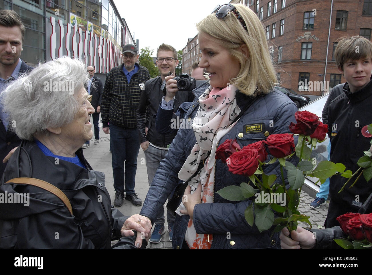 Copenhagen, Denmark. 31st May, 2015. Ms.Helle Thorning-Schmidt Danish ...