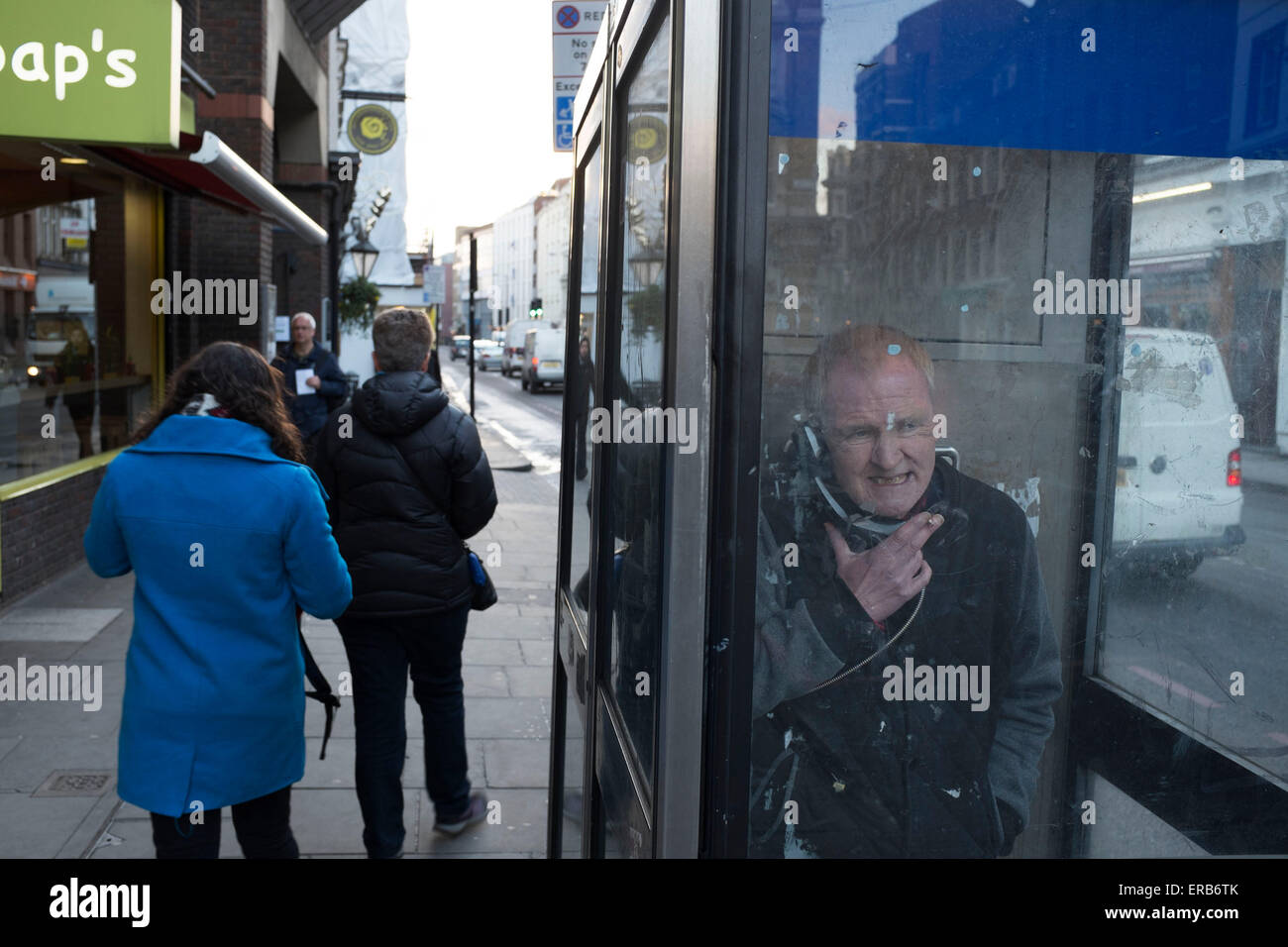 Smoking booth hi-res stock photography and images - Alamy