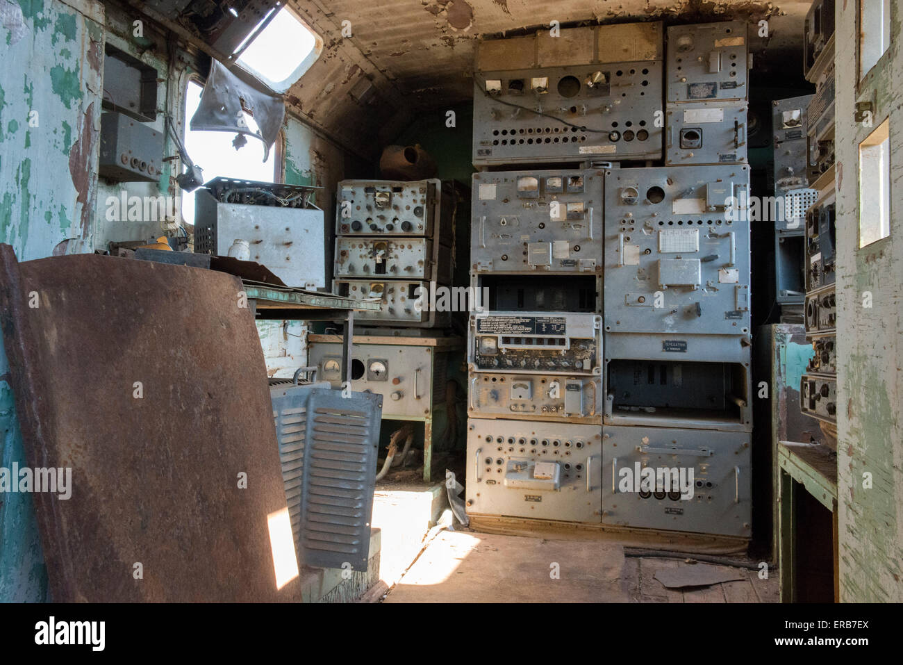 Russian Made Communications Vehicle, Tanks & Trucks Cemetery, Asmara ...