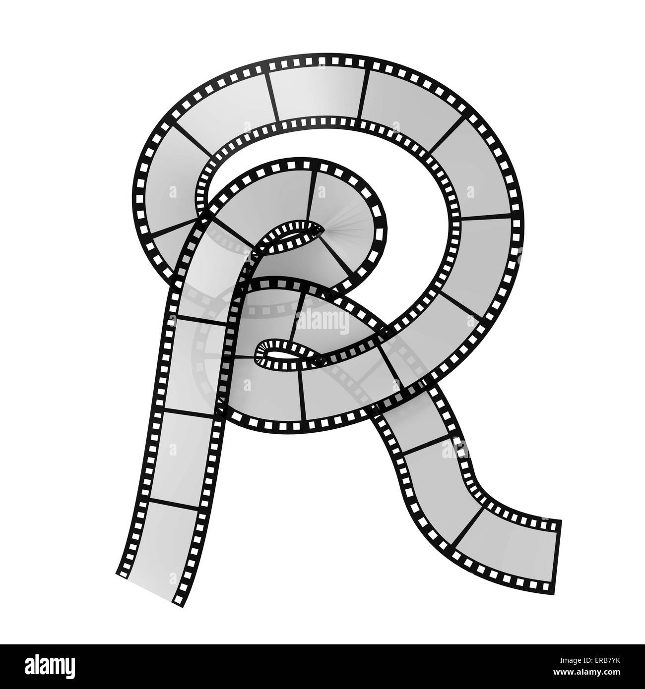 Film Strip Letters