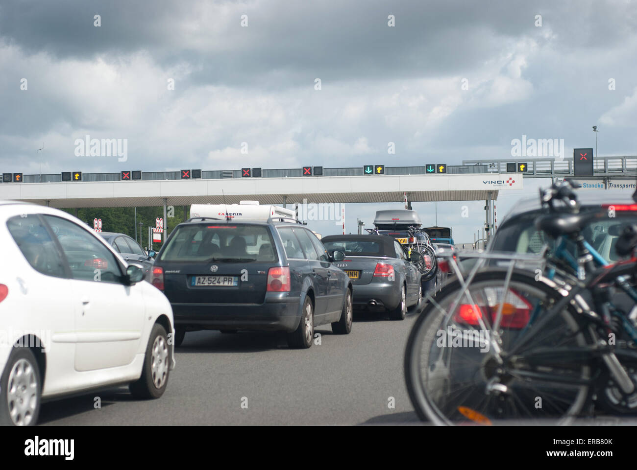 French toll booth hi-res stock photography and images - Alamy
