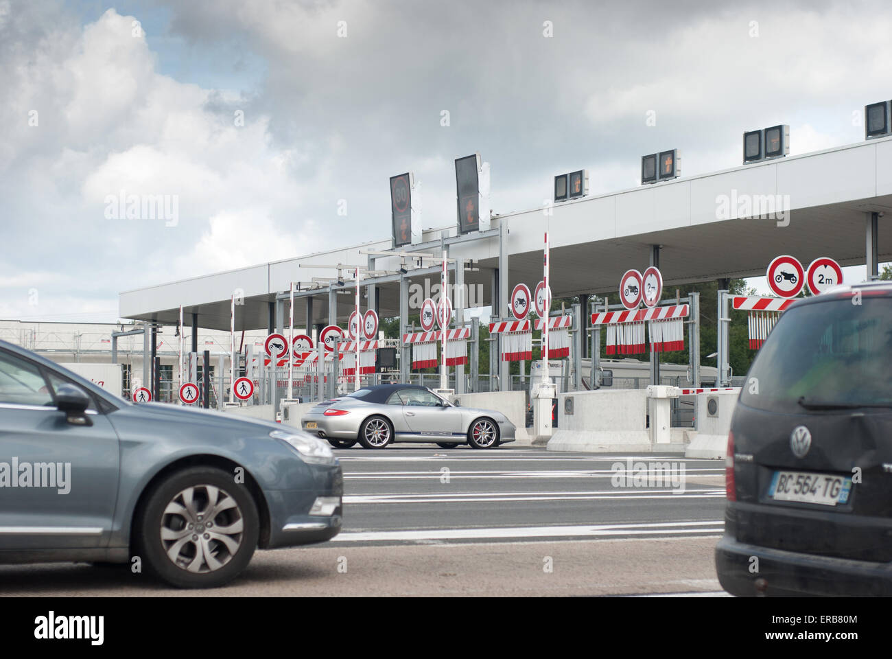 French toll booth hi-res stock photography and images - Alamy