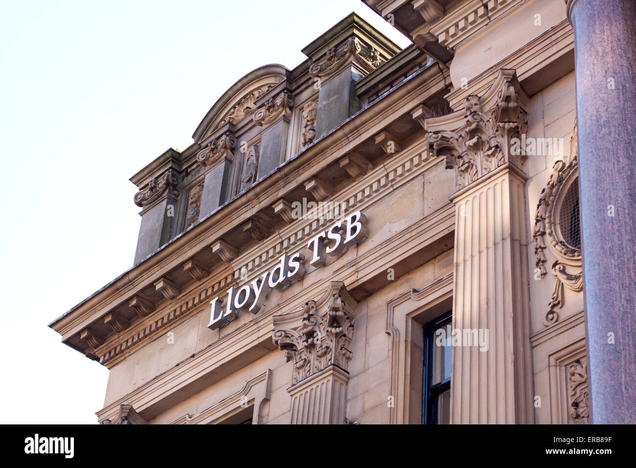 Lloyds TSB branch building Stock Photo - Alamy