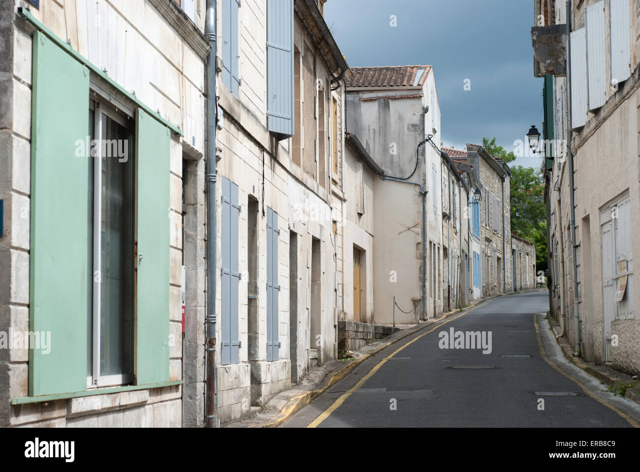 Ruined street in france hi-res stock photography and images - Alamy