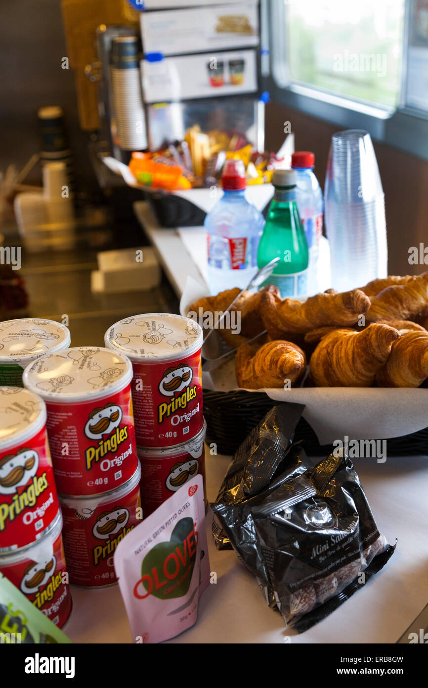 Buffet car eurostar hi-res stock photography and images - Alamy