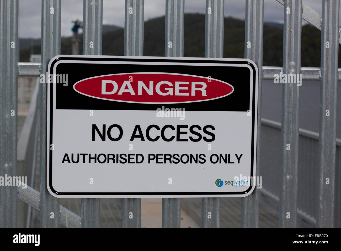 Danger, no access sign Stock Photo - Alamy