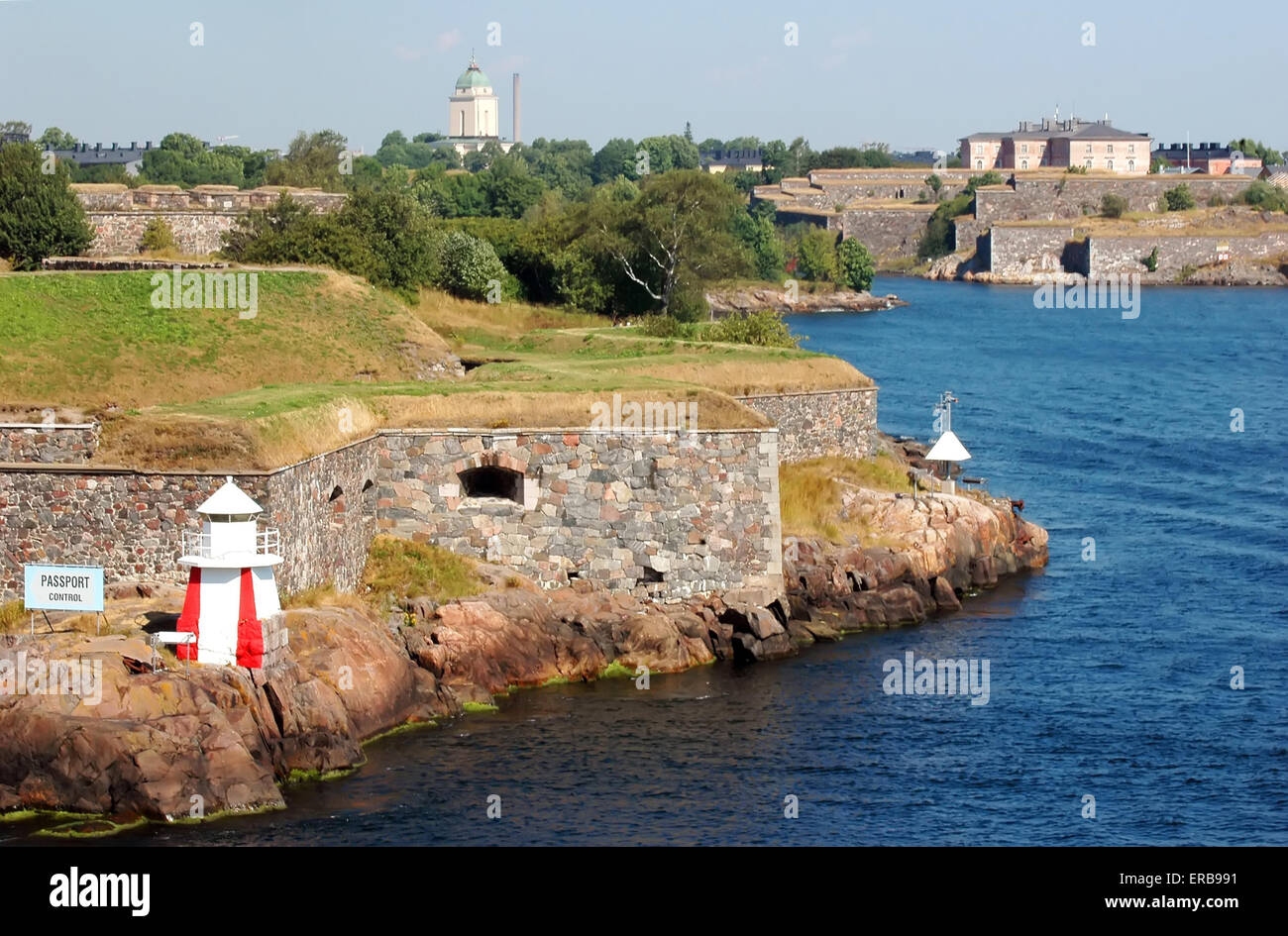 Fortress of Suomenlinna Island near Helsinki, Finland Stock Photo - Alamy