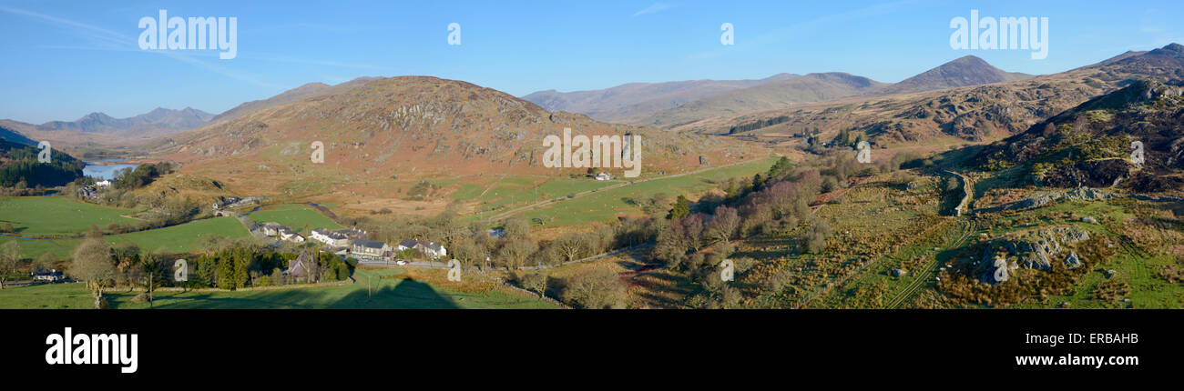 Snowdon panorama hi-res stock photography and images - Alamy
