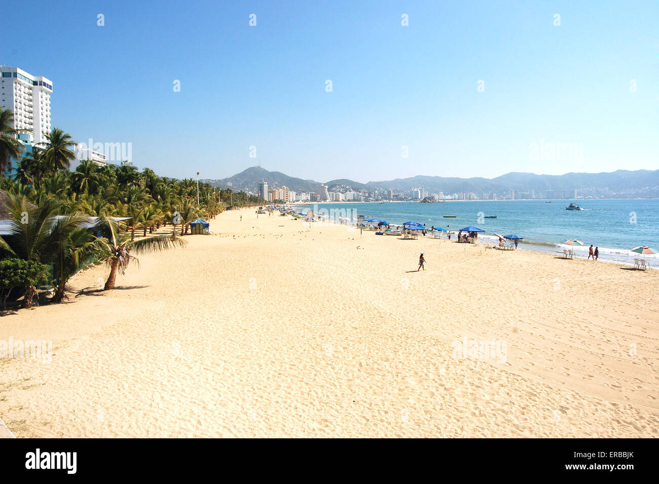 Beach in Acapulco, Mexico Stock Photo - Alamy