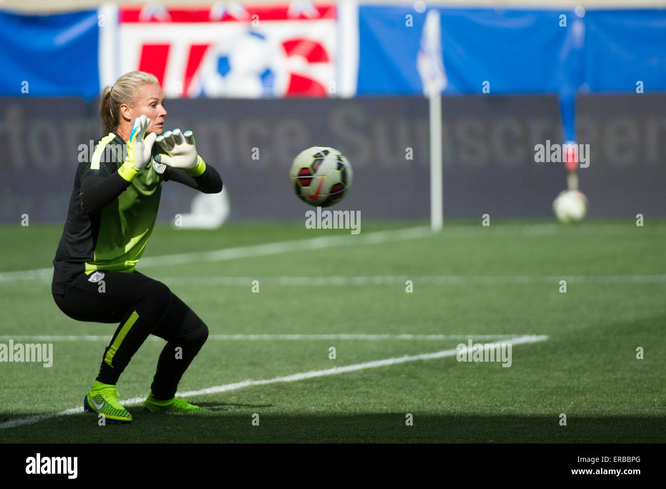 May 30, 2015: USA Women's National Team goalkeeper Ashlyn Harris (18 ...