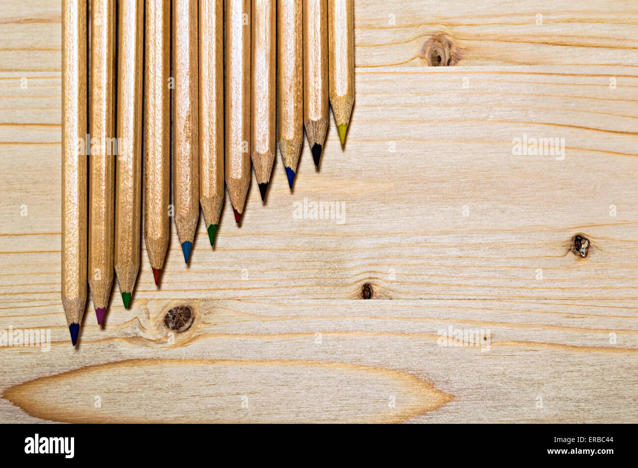 Drawing with colored pencils hi-res stock photography and images - Alamy