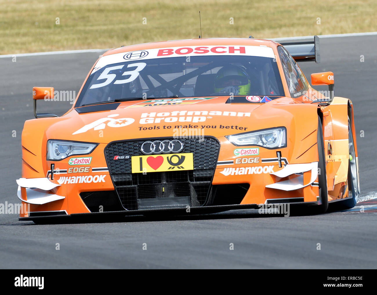 Klettwitz, Germany. 31st May, 2015. Jamie Green of Britain in action in ...