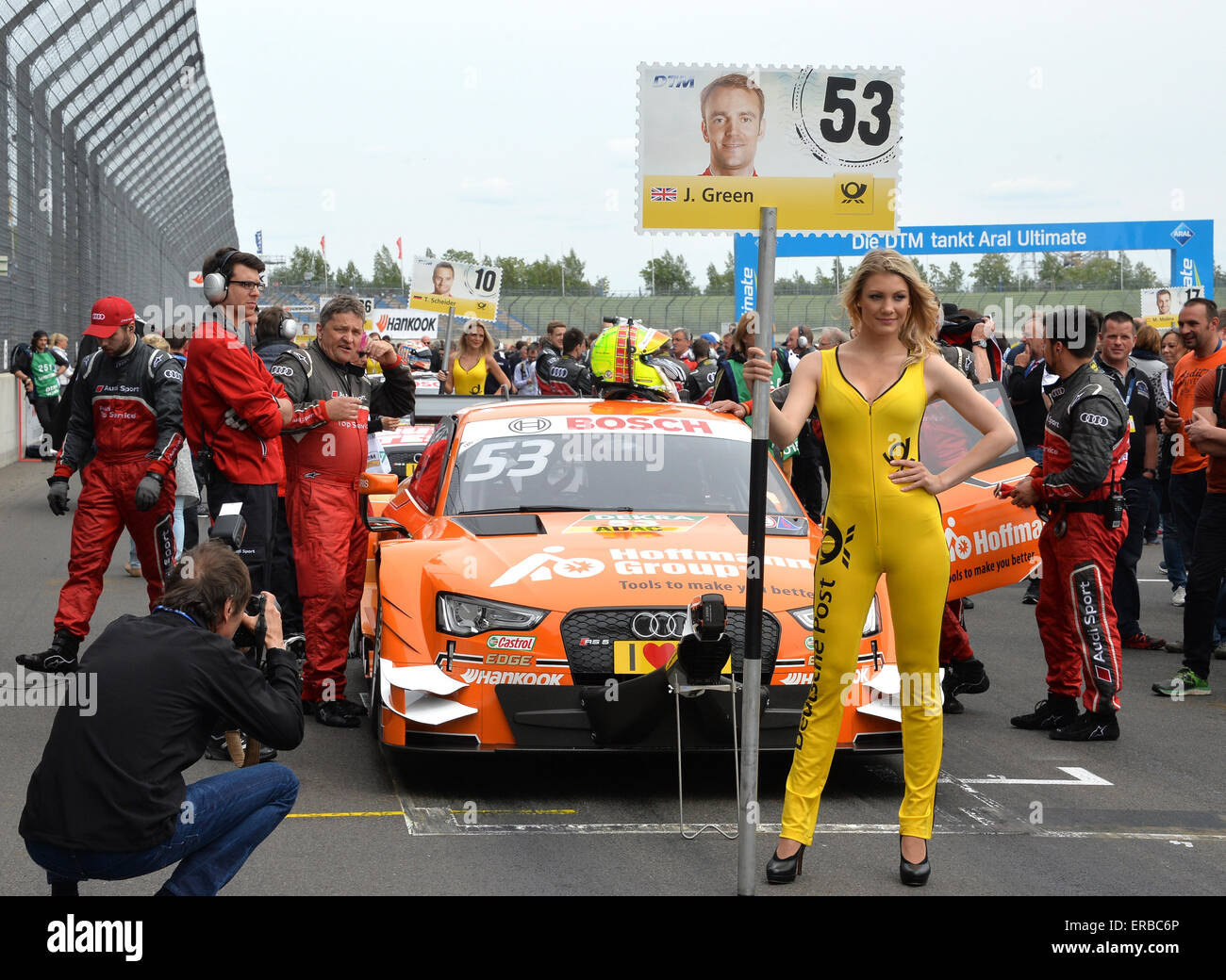 Racing driver jamie green hi-res stock photography and images - Alamy