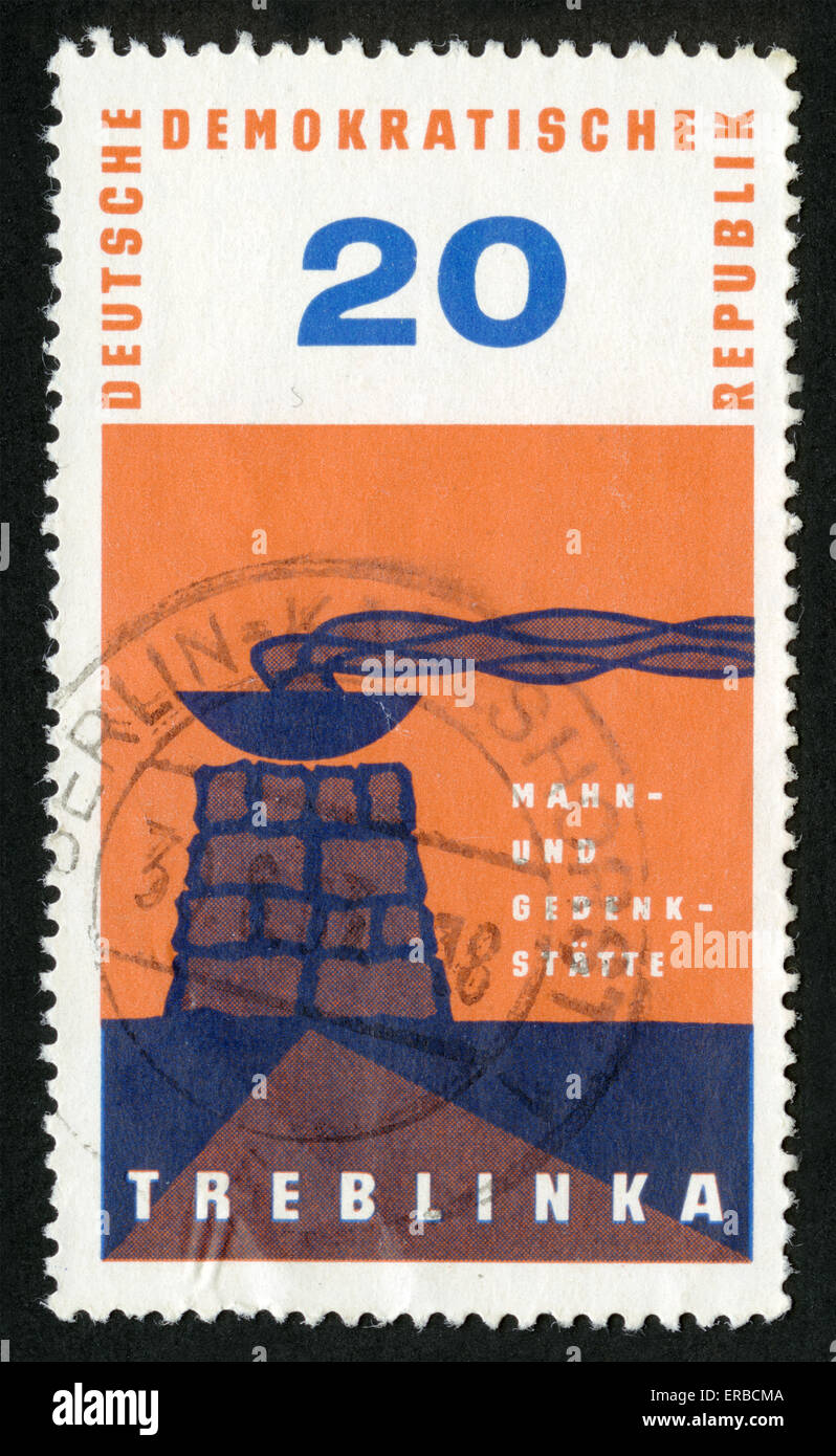 Historic Postage Stamps Of The Gdr High Resolution Stock Photography ...